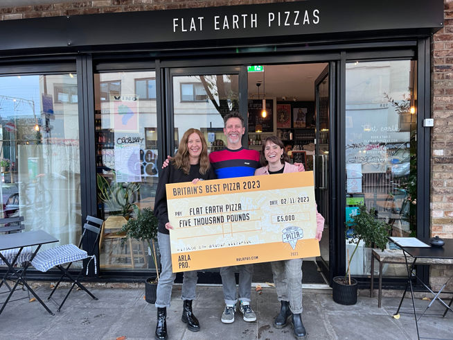 Flat Earth Pizza win Arla Pro Britain’s Best Pizza Competition 2023 ...